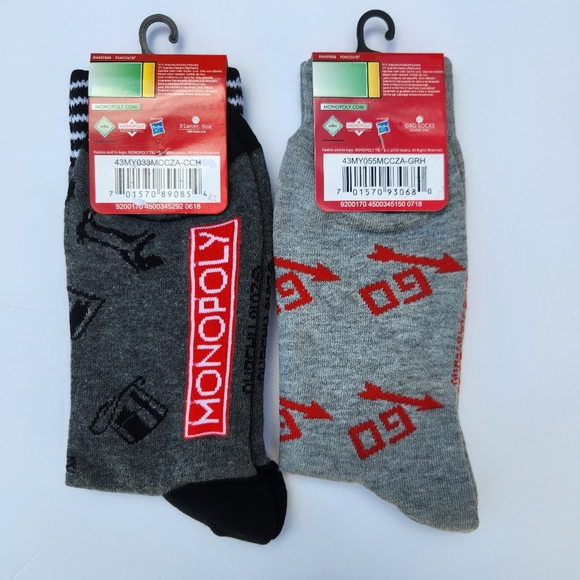 Hasbro | Underwear & Socks | Hasbro Board Game Monopoly Socks Size 62 ...